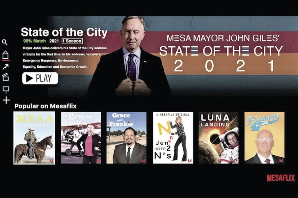Mesa Mayor John Giles delivers light-hearted ‘State of the City' - Rose ...