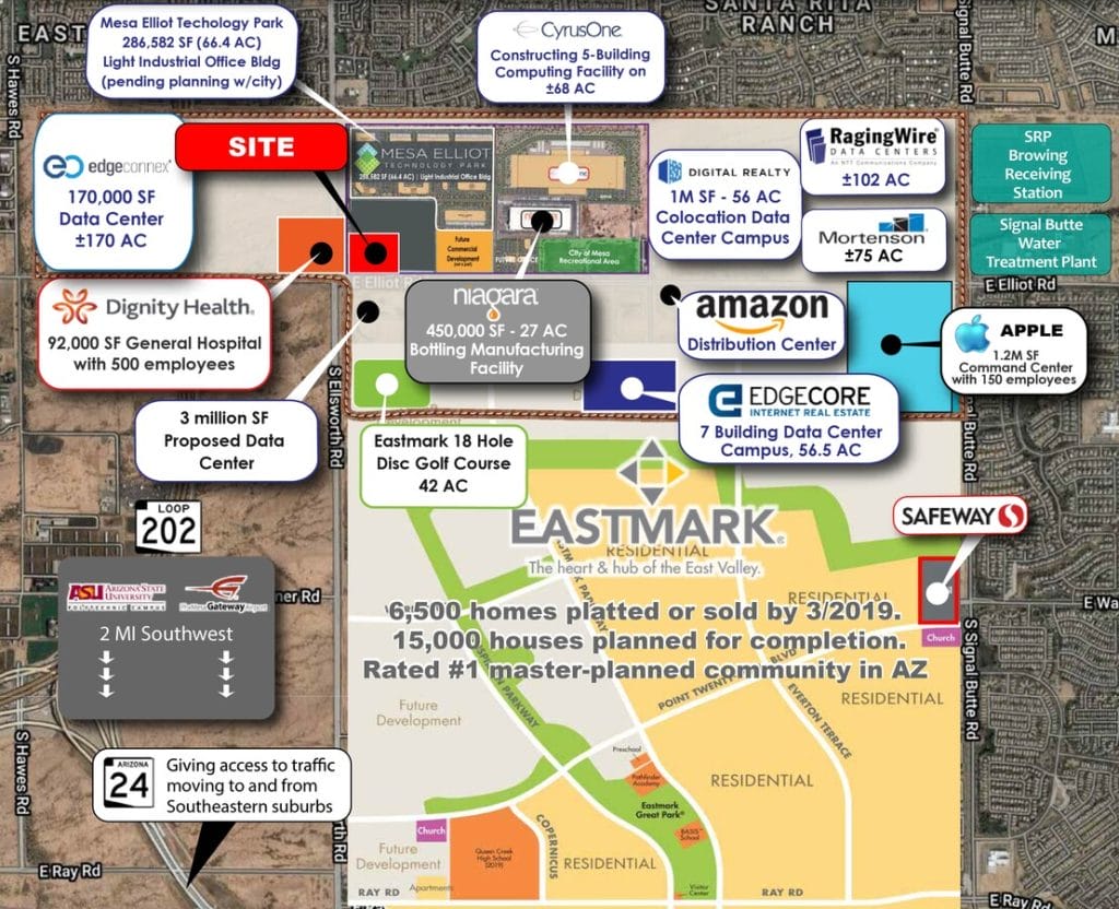Retail plaza poised for opportunity in Mesa tech corridor area - Rose ...