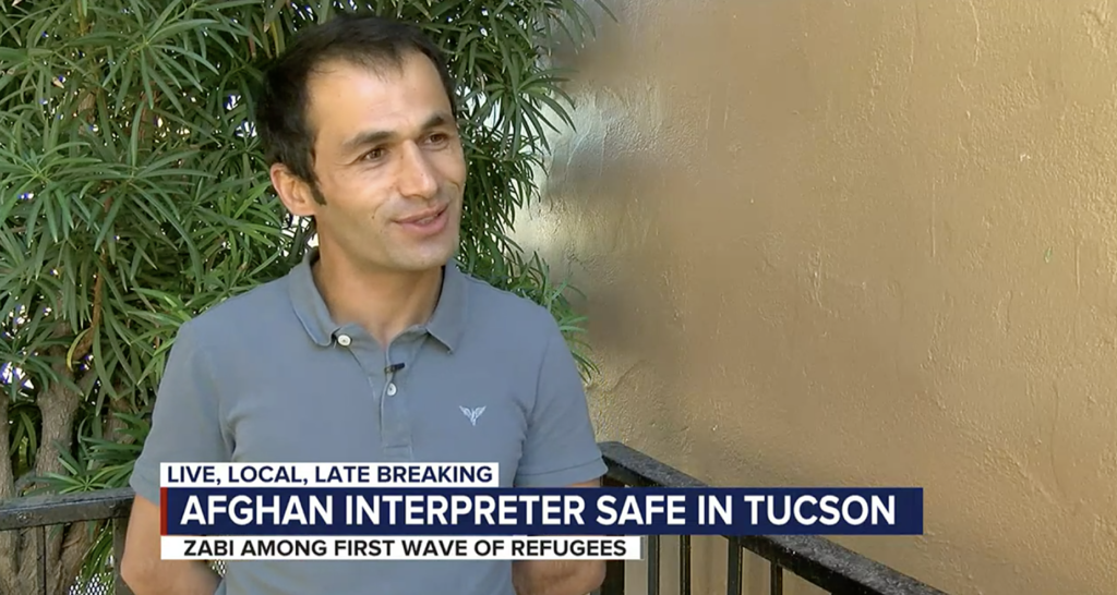 KOLD 13: Afghan interpreter safe in Tucson - Rose Law Group Reporter