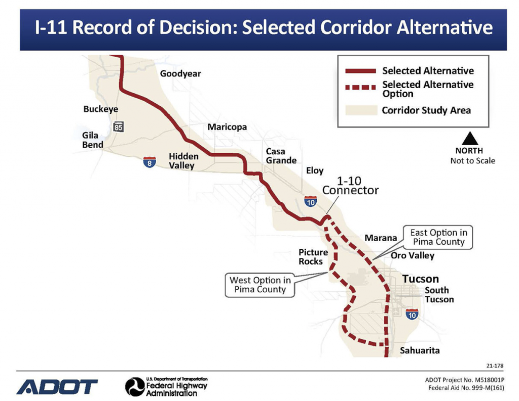 Interstate 11 clears a hurdle, but still a long way off - Rose Law ...