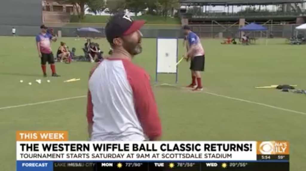 WATCH: The Western WIFFLE Ball Classic featured on 3TV/CBS 5 - Rose Law Group Reporter