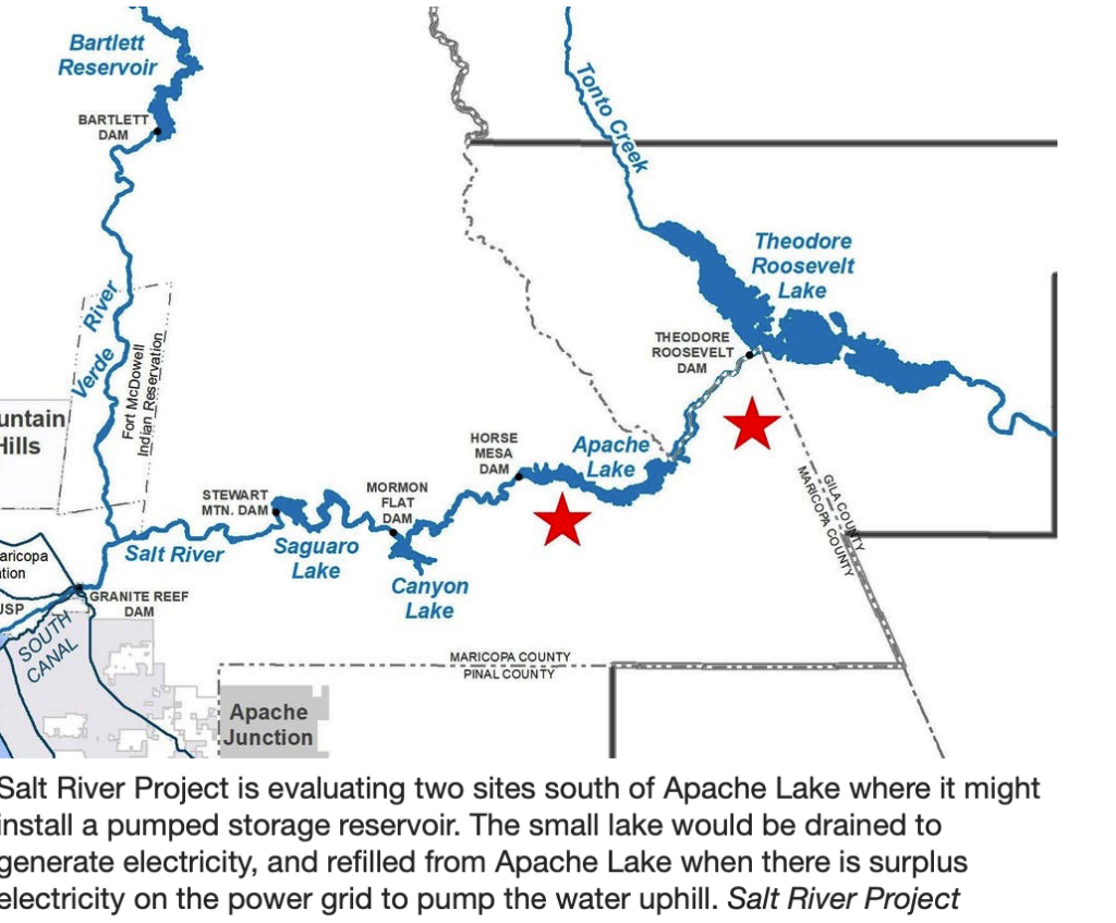 New reservoir proposed near Apache Lake, but SRP wouldn't use it to ...